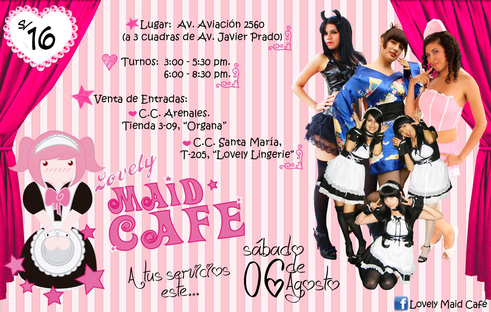 2do Lovely Maid Café 6 de Agosto (Lima - Peru) - Radio Anime Nexus