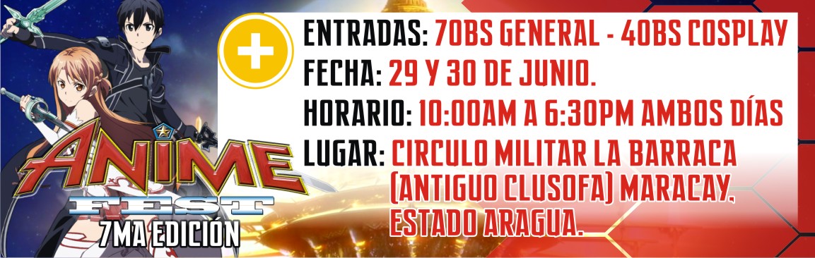 Anime Fest Venezuela 29 y 30 de Junio (Maracay - Venezuela) - Radio ...