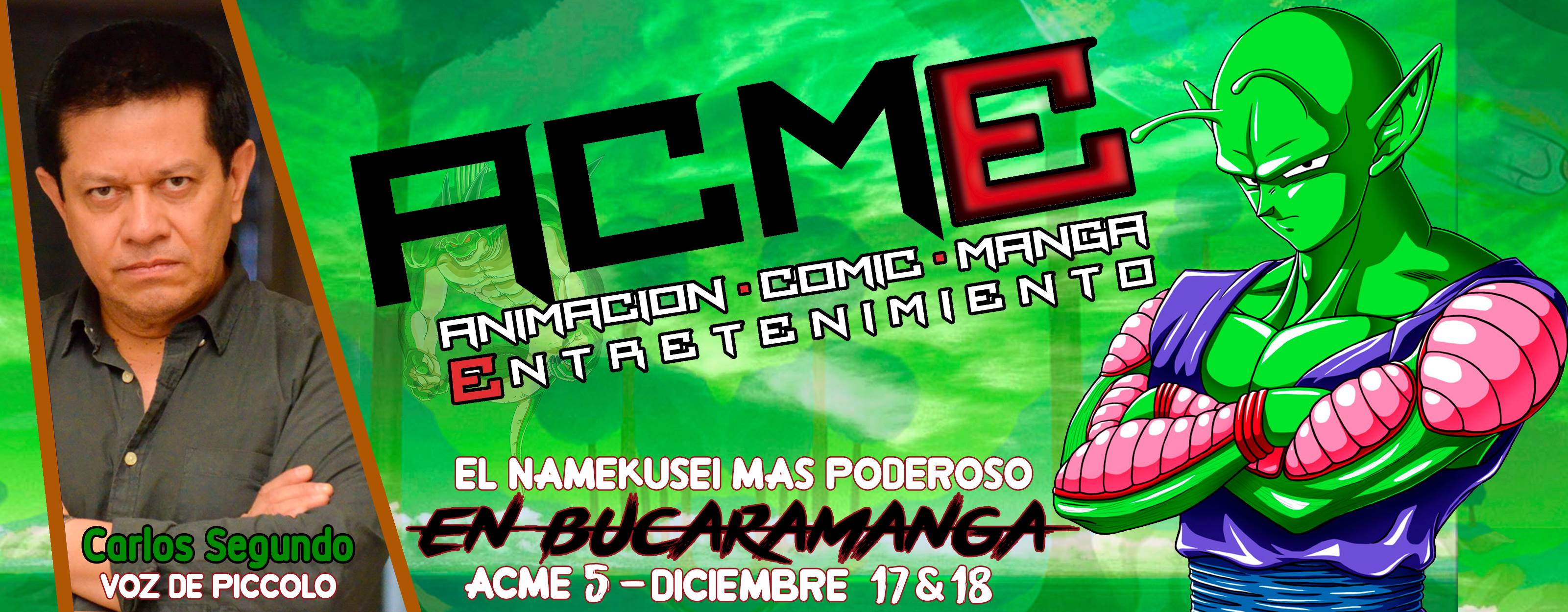 ACME 5 - Animacion Comic Manga Entretenimiento 17 y 18 de Diciembre ...